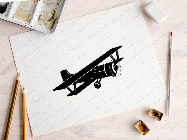 Airplane Svg, Biplane SVG, War Plane SVG, Military Plane, Airplane ...