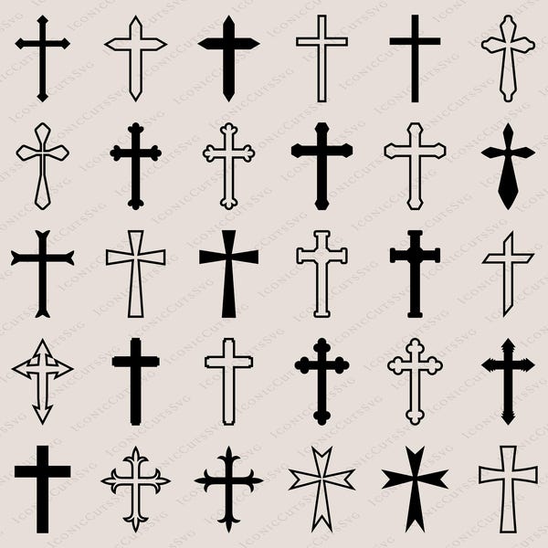 Cross Cricut Template - Etsy UK