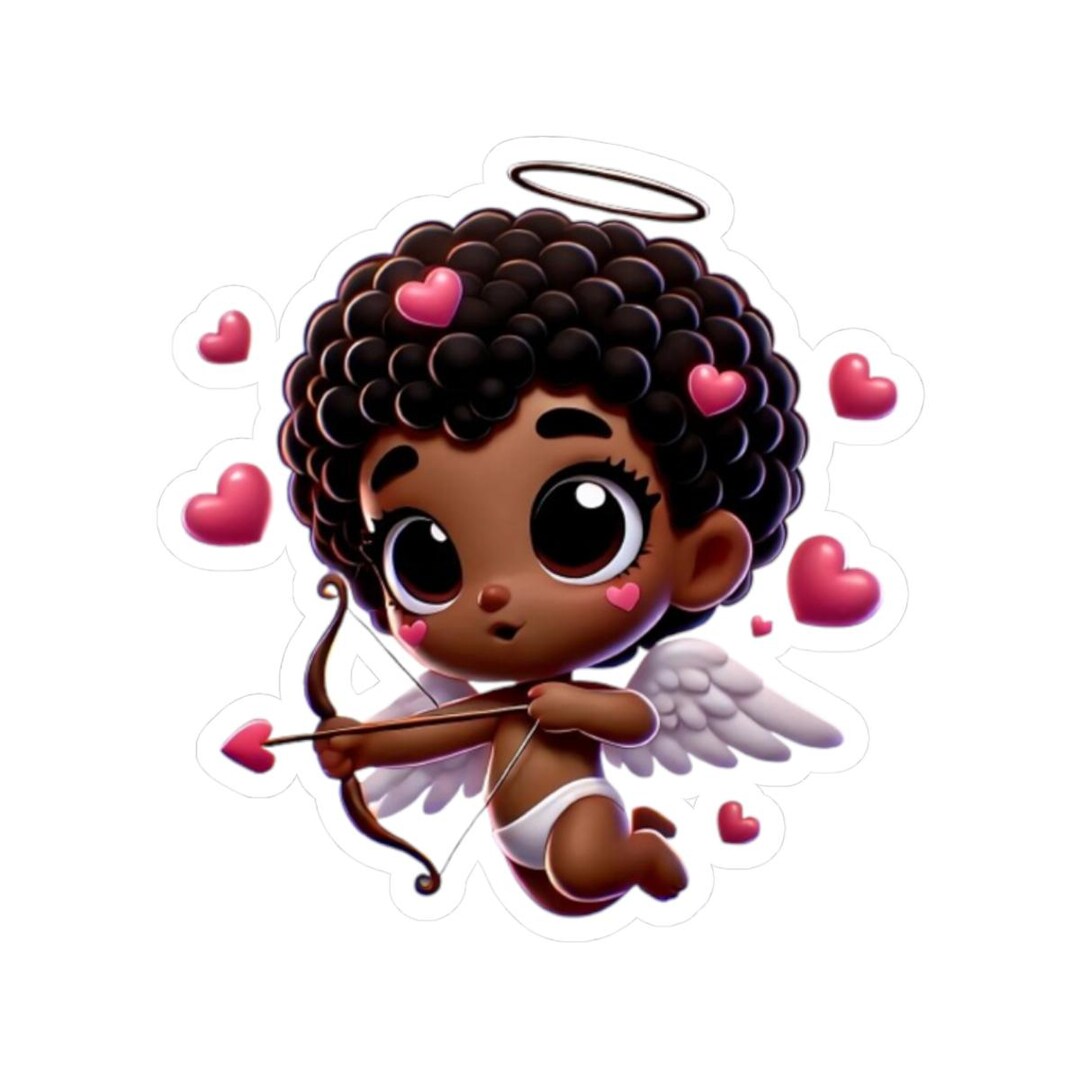 Cupid Cutie Cut-out Sticker - Etsy