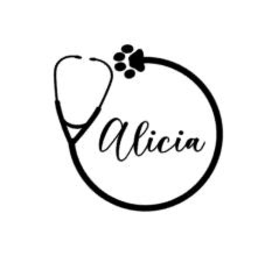 Vet Tech Decal / Vet Technician Decal / Veterinarian Decal ...