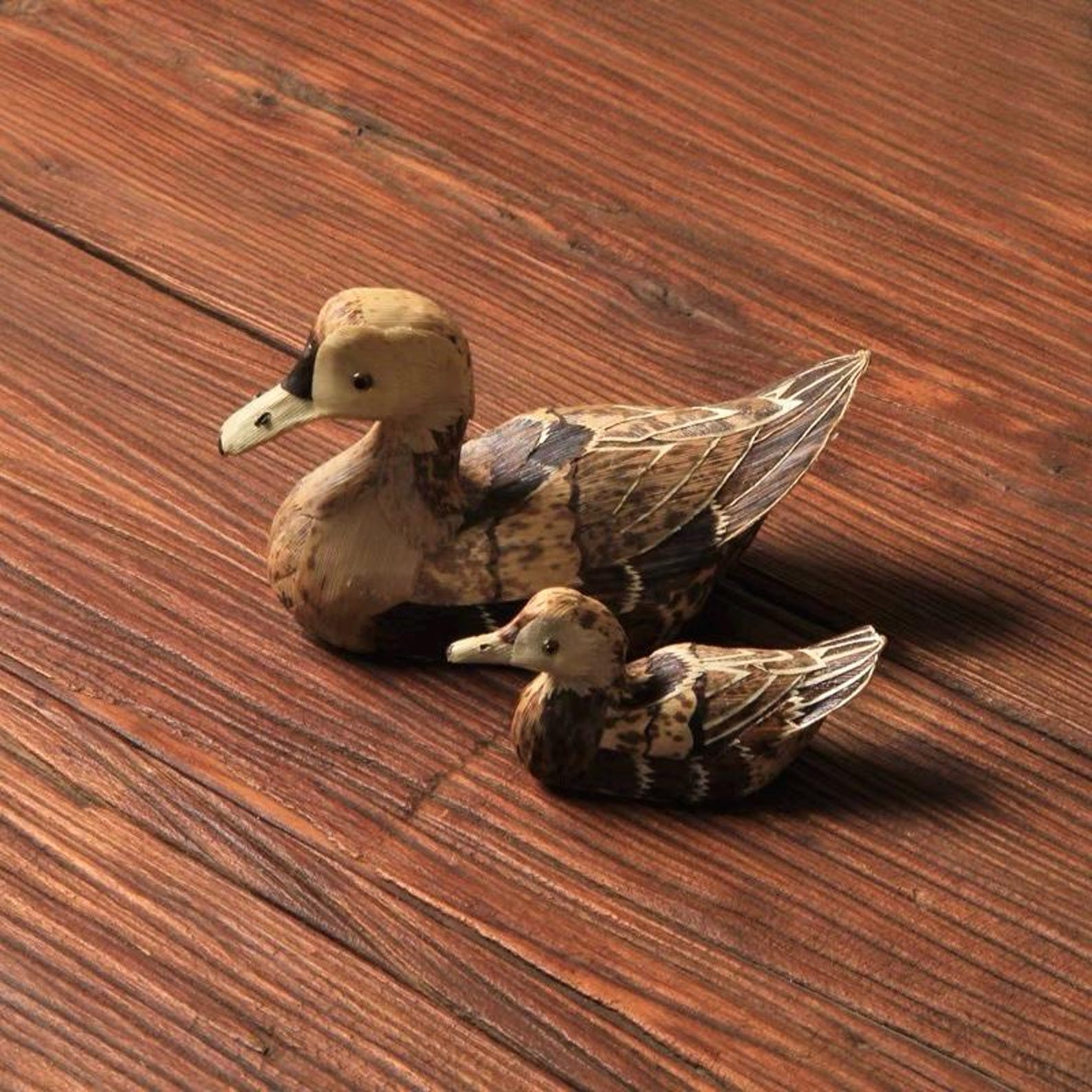 Handmade Craft Ducks Bamboo Shoot Shells/bamboo Shoot Skin Preparation ...