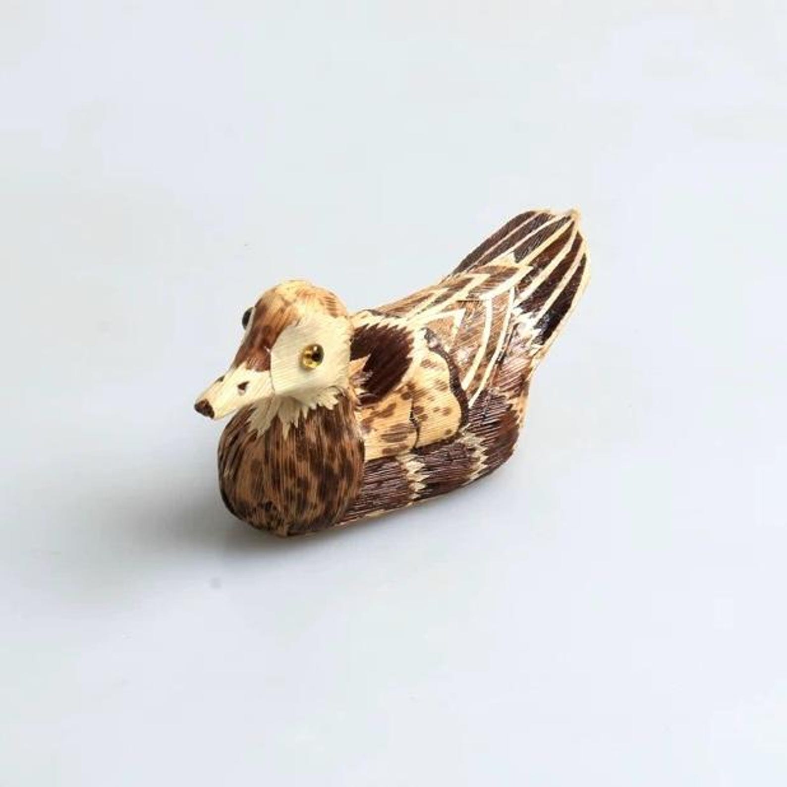 Handmade Craft Ducks Bamboo Shoot Shells/bamboo Shoot Skin Preparation ...