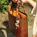 Handmade Bamboo Woven Handbag: Zen Tea Ceremony Bag - Etsy