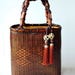 Handmade Bamboo Woven Handbag: Zen Tea Ceremony Bag - Etsy