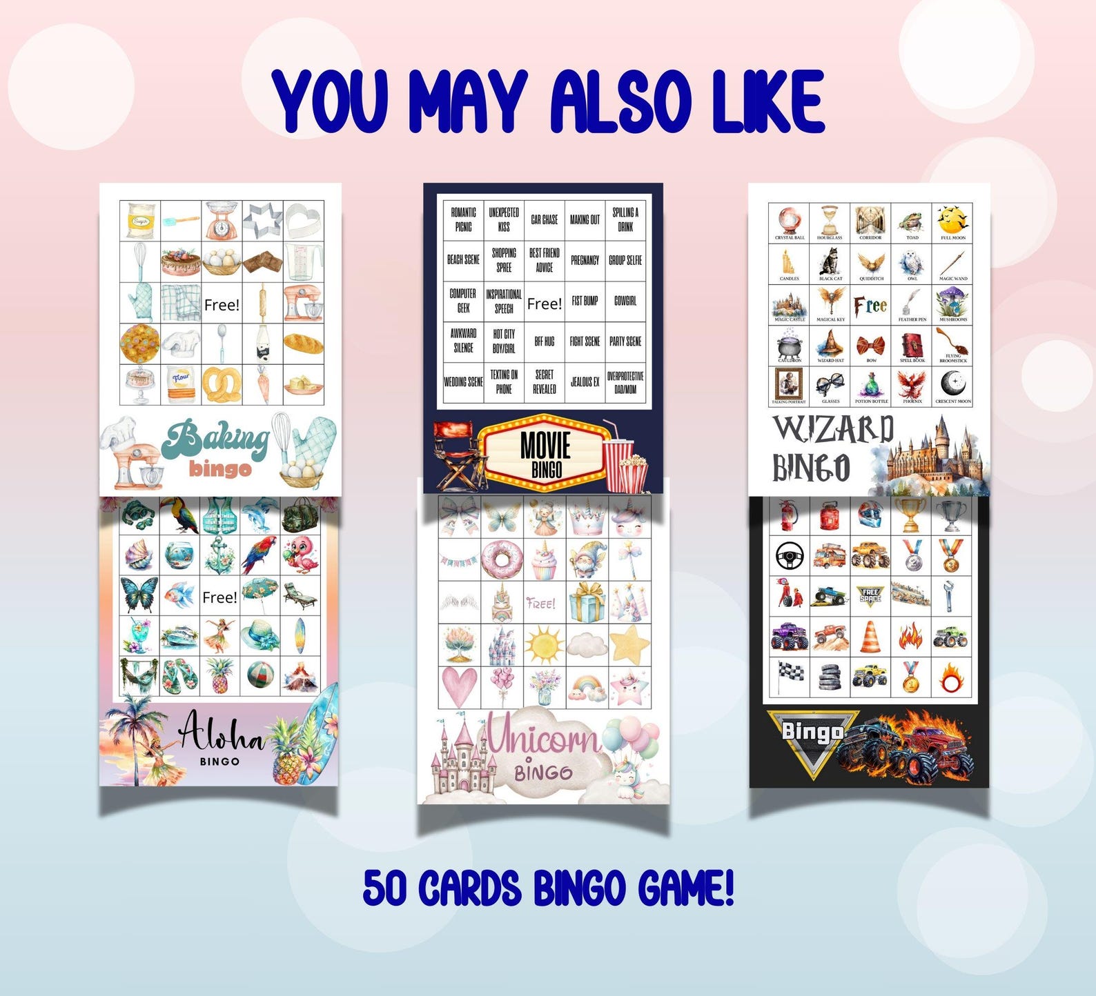 Printable Truck Birthday Party Bingo Game for Boy Birthday Party ...