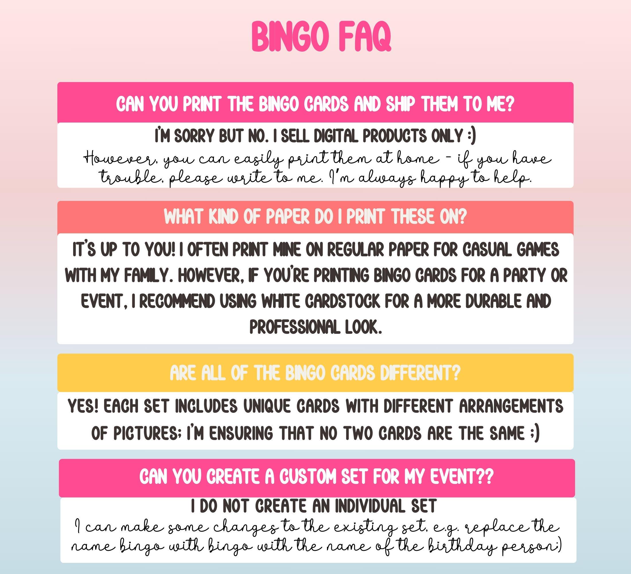 Military Bingo Game: Camo Birthday Party, 50 Unique Cards (digital ...