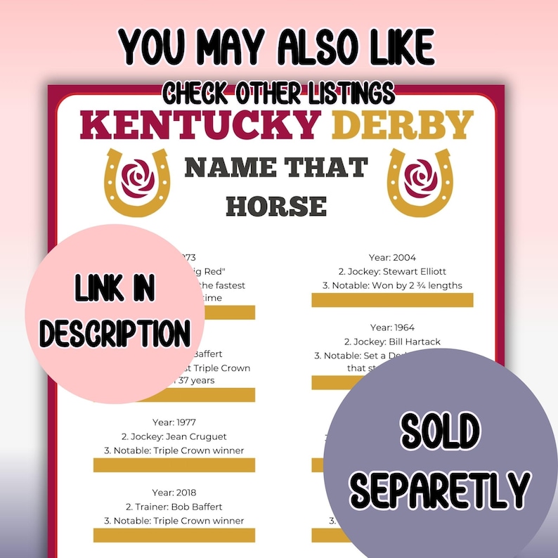 Kentucky Derby Game - What's on Your Phone for Horse Racing Party ...