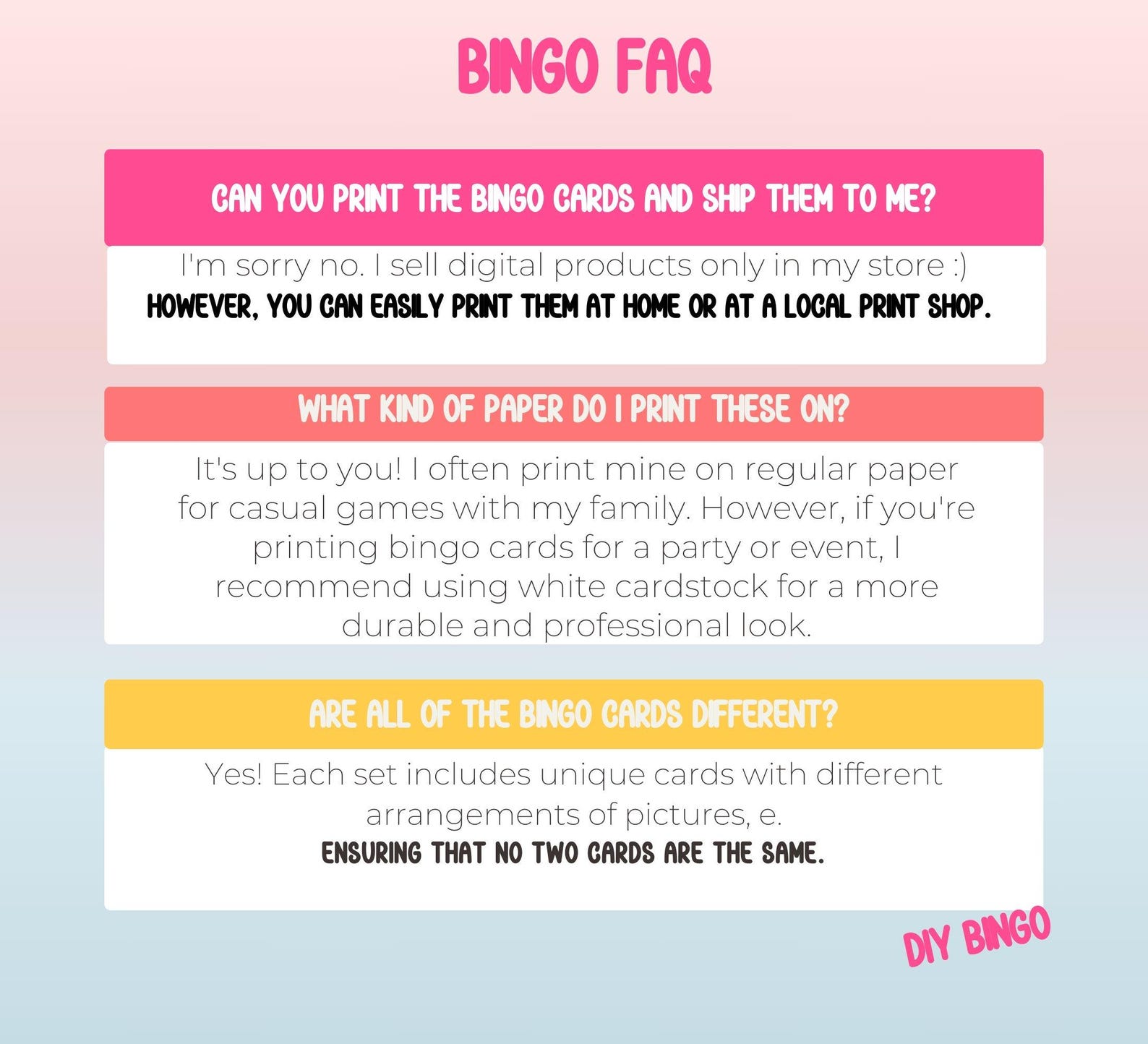 Christmas Songs Bingo Game: 50 Unique Cards With Spotify Playlist ...