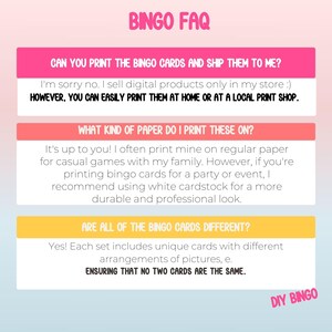 Christmas Songs Bingo Game: 50 Unique Cards With Spotify Playlist ...