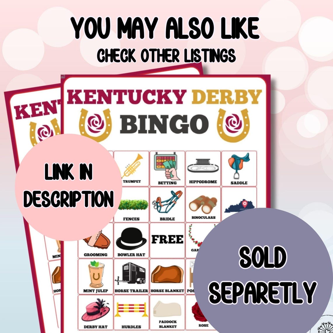 Kentucky Derby Phone Scavenger Hunt Game (digital Download) - Etsy