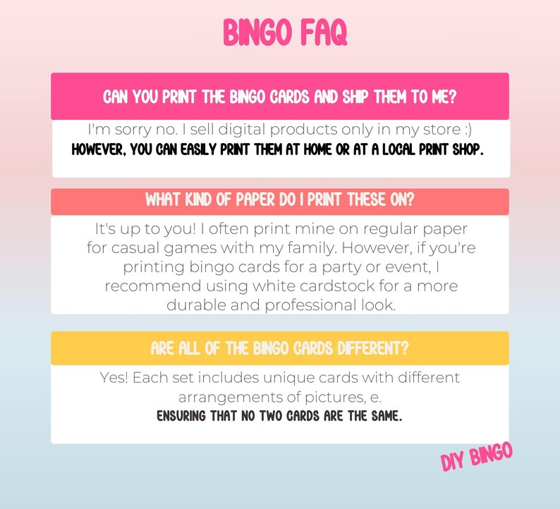 Christmas Express Train Bingo Game! 50 Bingo Cards for Christmas Party ...