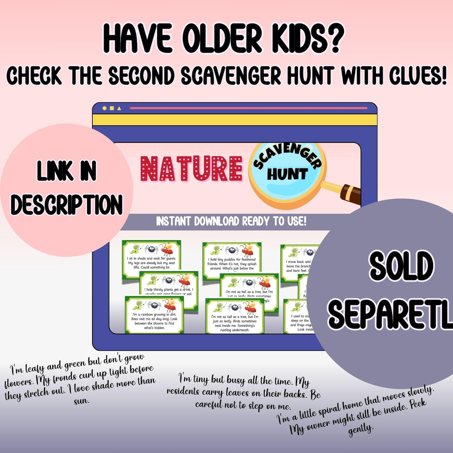 Fruit of the Spirit Scavenger Hunt: Bible Verse Activity for Kids ...