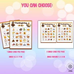 Friendsgiving Bingo for Kids, 50 Printable Funny Thanksgiving Dinner ...