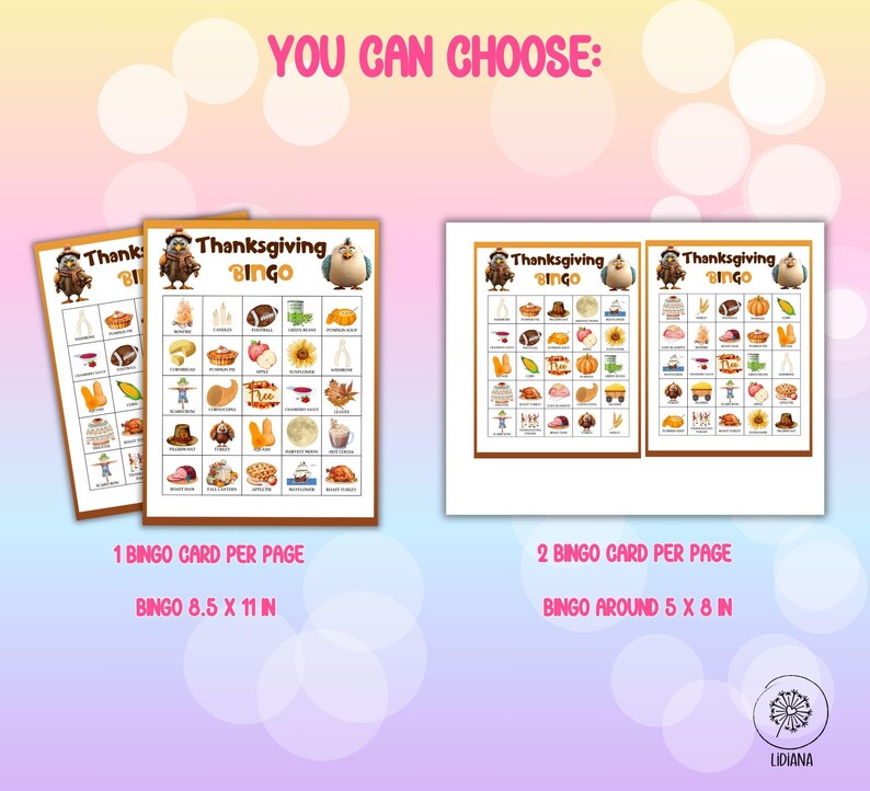 Friendsgiving Bingo for Kids, 50 Printable Funny Thanksgiving Dinner ...