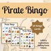 Pirate Bingo Printable Download to Print at Home 10 Player Cards, 32 ...