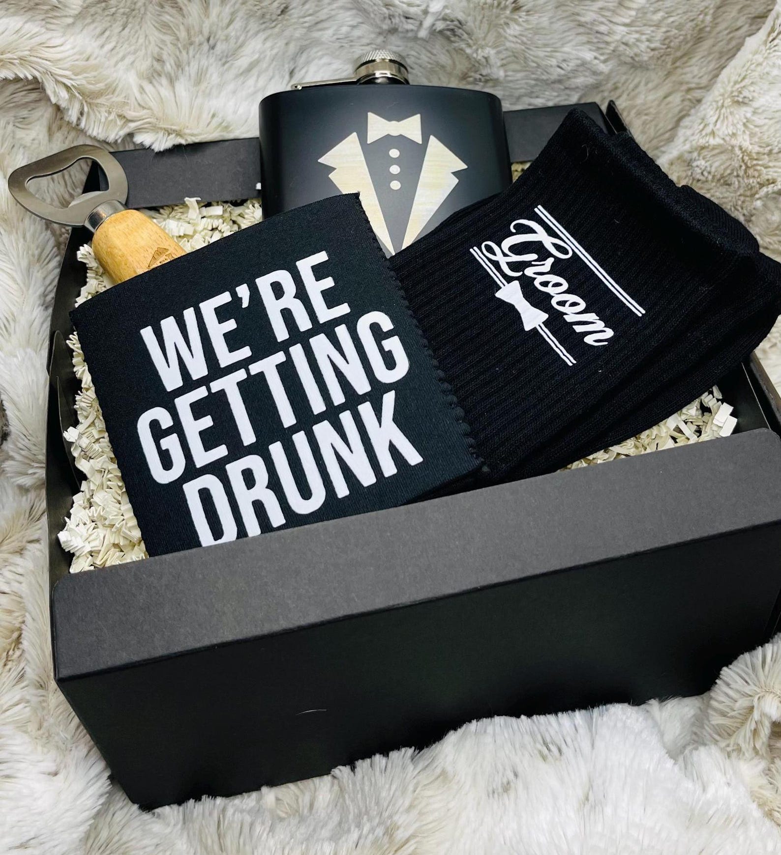 Groomsmen Proposal Gift Box - Will You Be My Groomsman? - Personalized ...