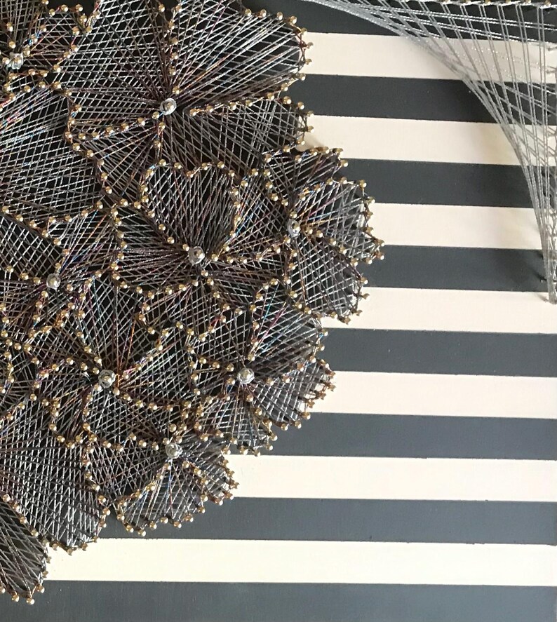 HAPPY BIRTHDAY Stringart 3D / Handmade / Modern Decor / Home Decor ...