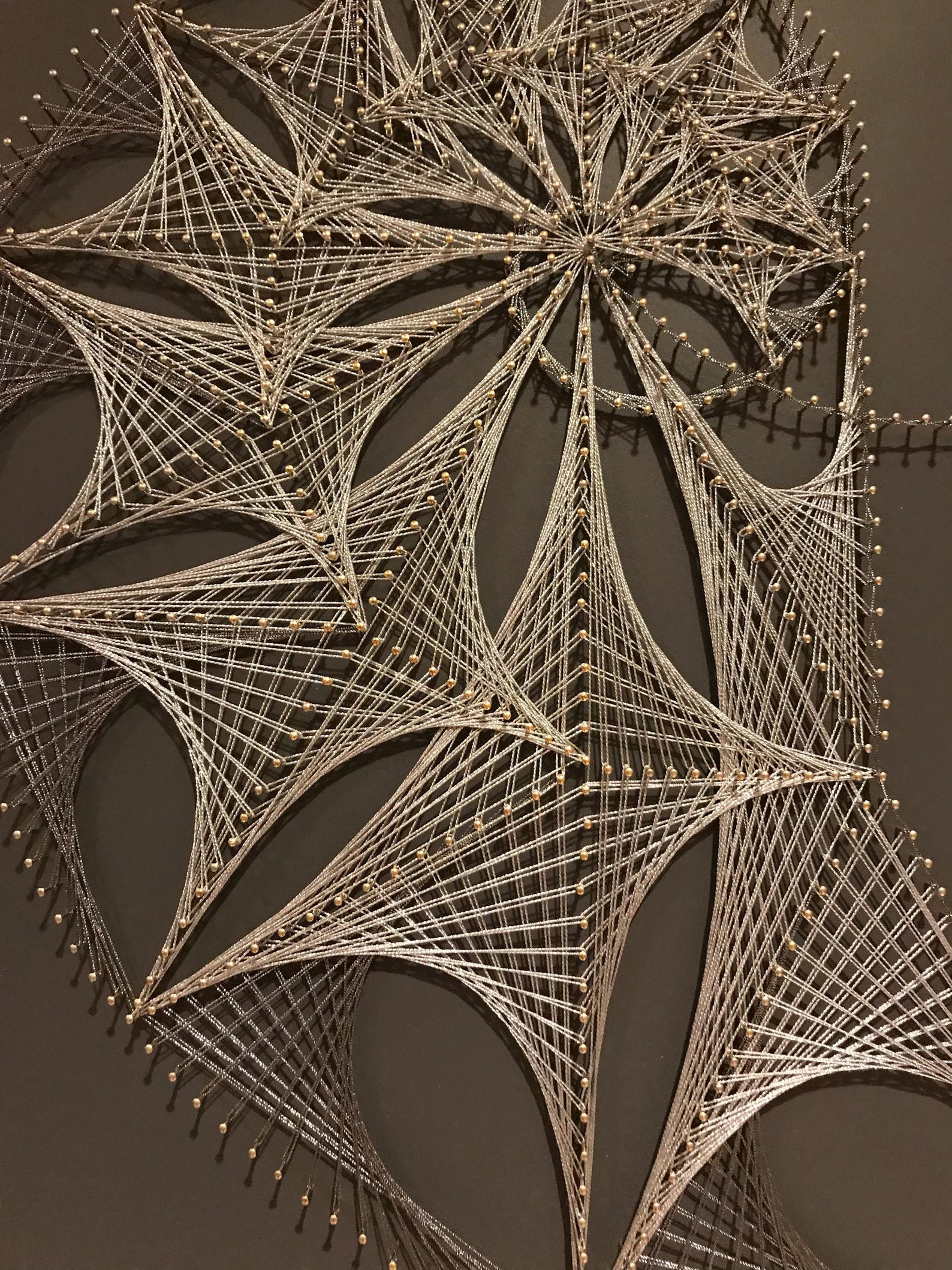 FIBONACCI SPIRAL Stringart 3D / Handmade / Sacred Geometry / Modern ...