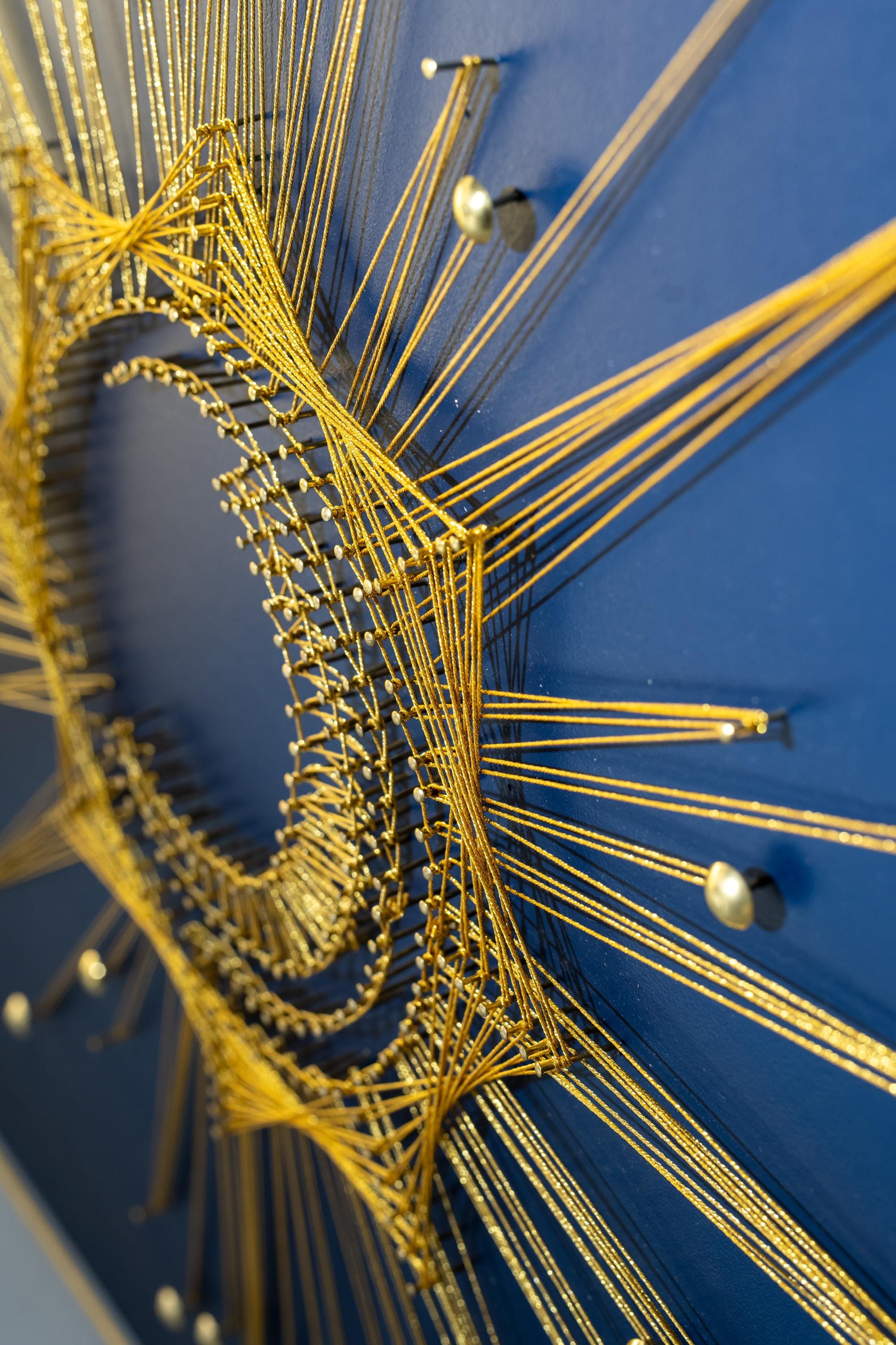 SUN AND MOON Stringart 3D / Handmade / Sacred Geometry / Modern Decor ...