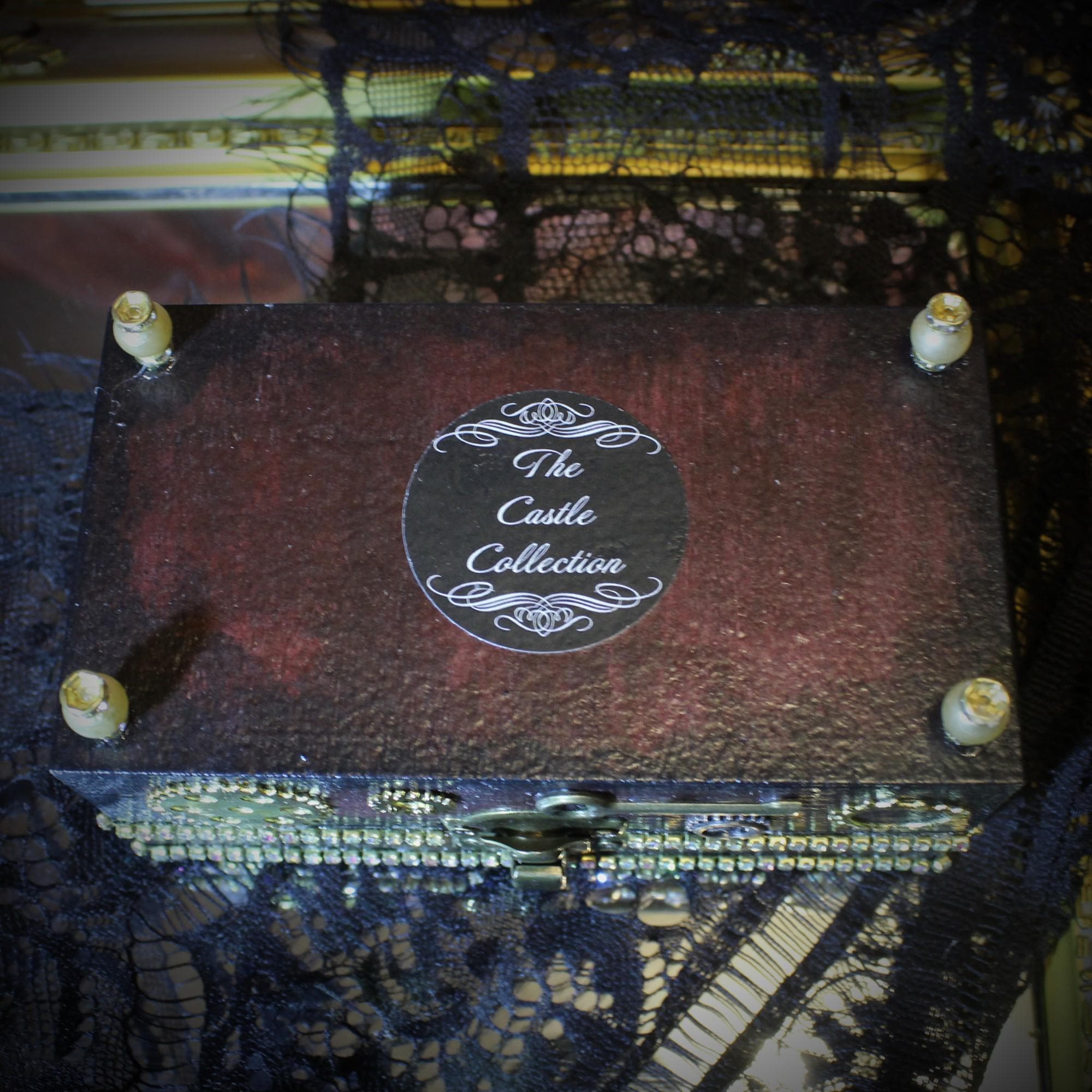 Steampunk Gothic Butterfly Treasure Box - Etsy