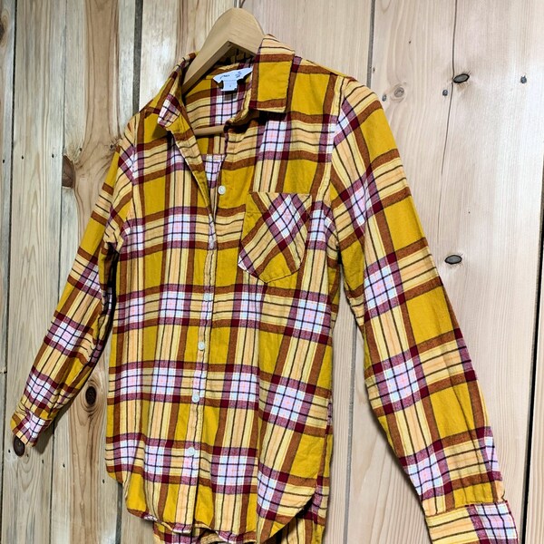 Plaid Flannel Shirt - Etsy
