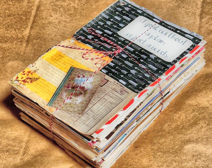 55 Pc Lot Journal Pages, for Handmade Journals, Recycled Paper, Book ...