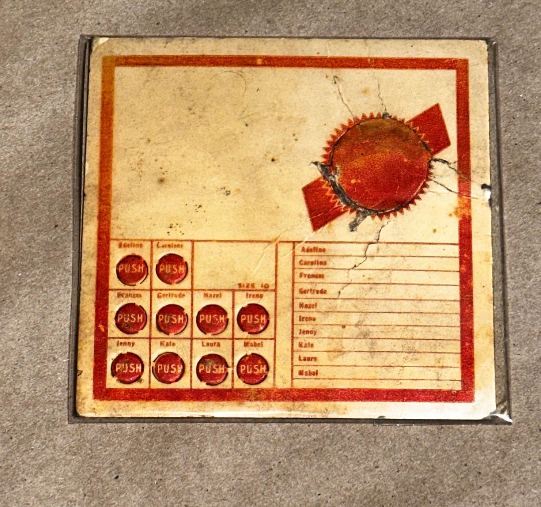 Vintage Punch Game Card, Punches Intact - Etsy