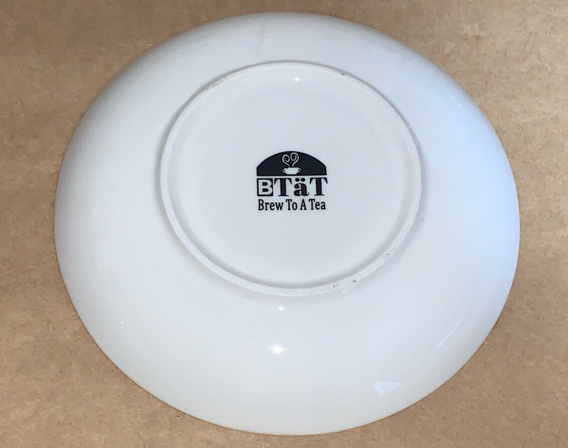 Brew to A Tea, BTAT Tea Set, 2 Tea Cups and Saucers, Brand New in ...