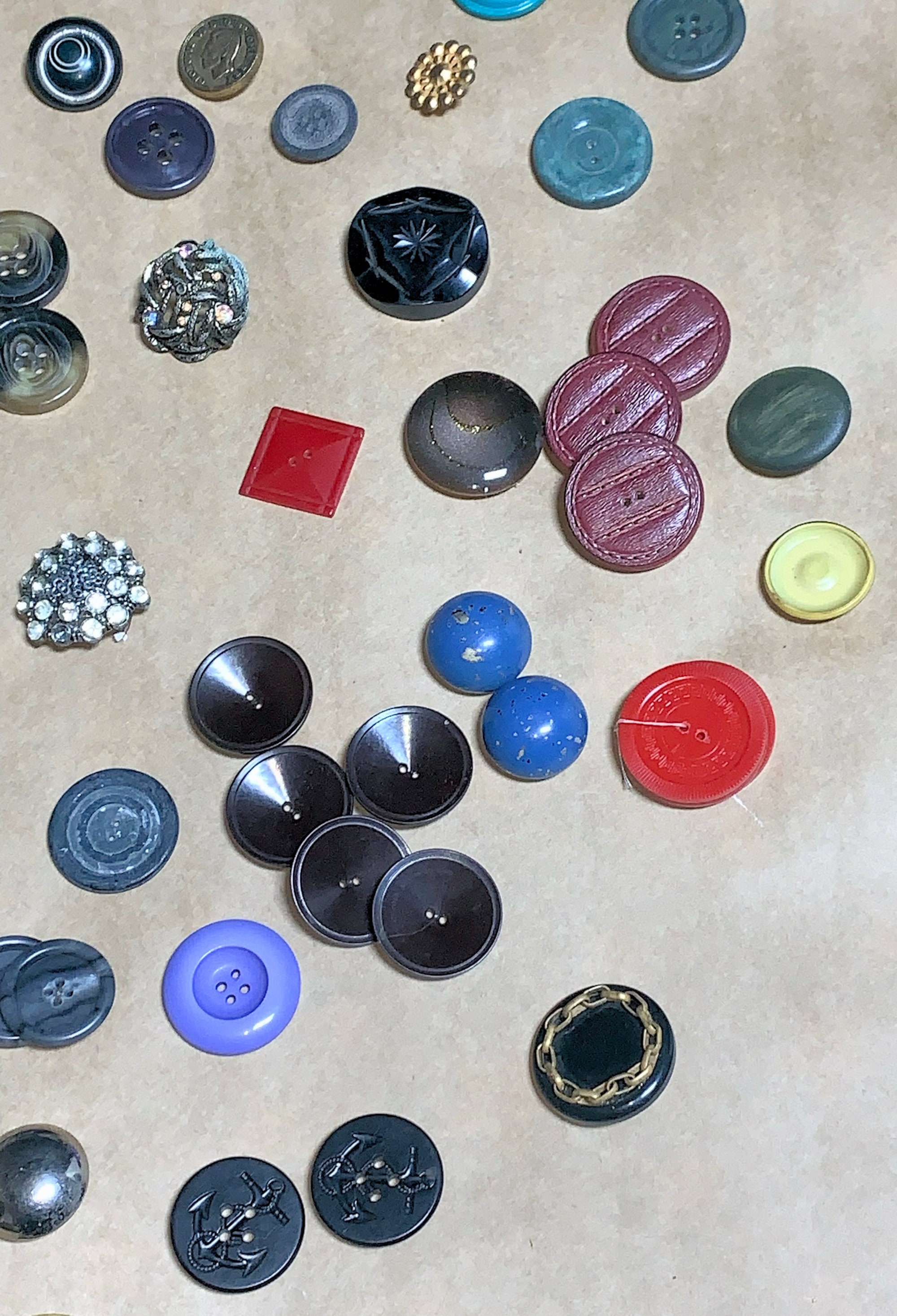 80 Pc Vintage Buttons, Odd Shaped Buttons, HUGE Buttons, Button Sets, Unique Buttons - Etsy