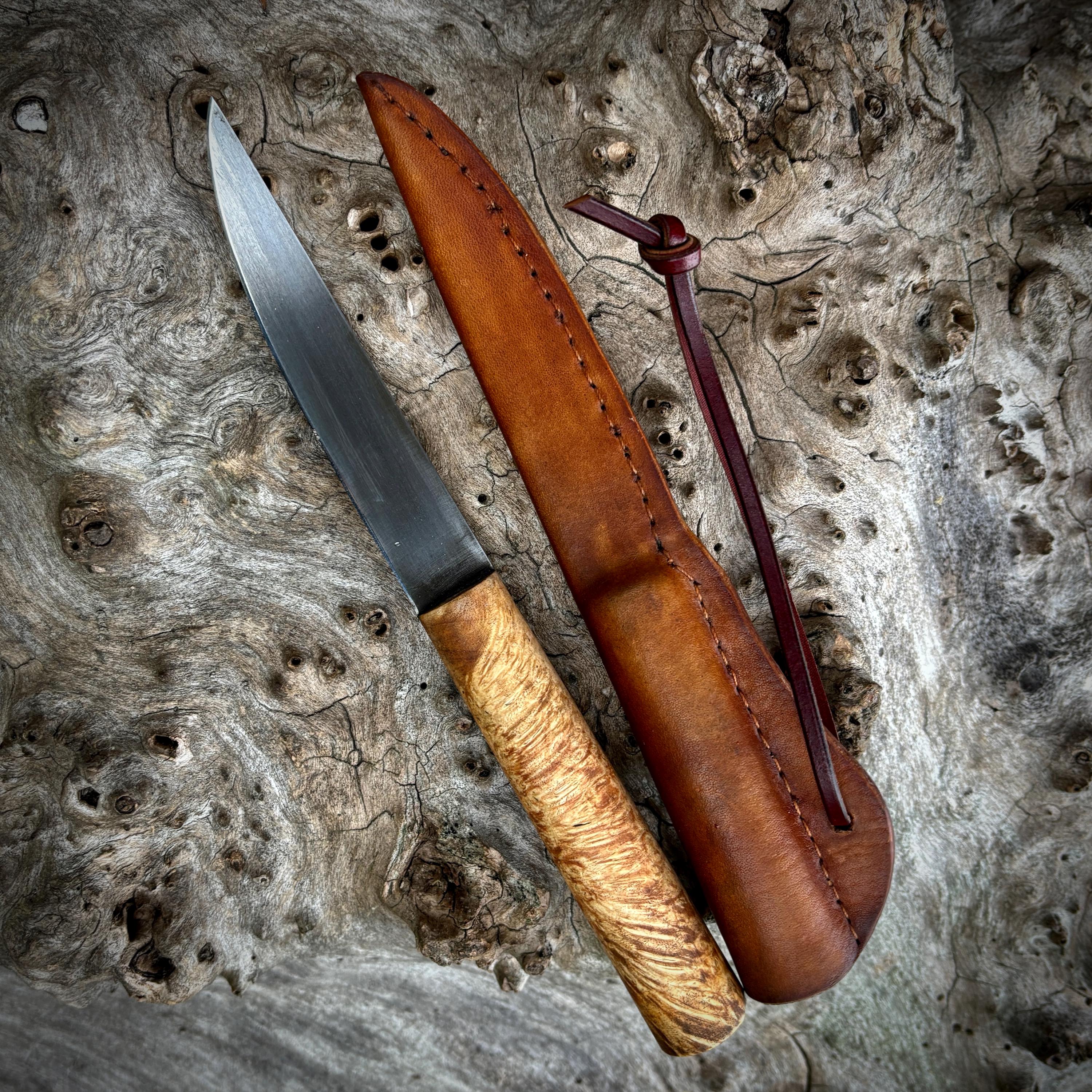 Viking Knife Handmade Replica Medieval Maple Burl - Etsy
