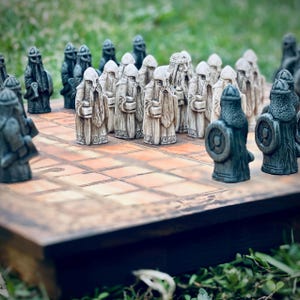 Viking Tafl Hnefatafl 11x11 – Handmade Wooden Board Game – Norse ...