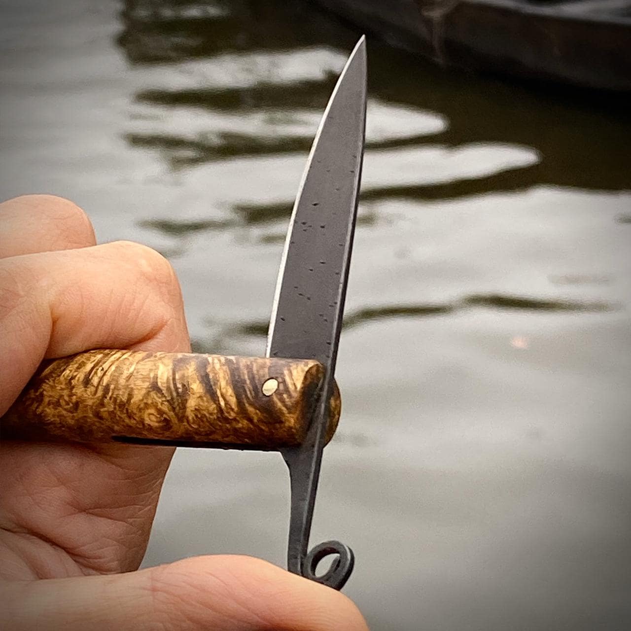 Handmade Folding Knife | Early Medieval Viking Style Pocket Knife ...
