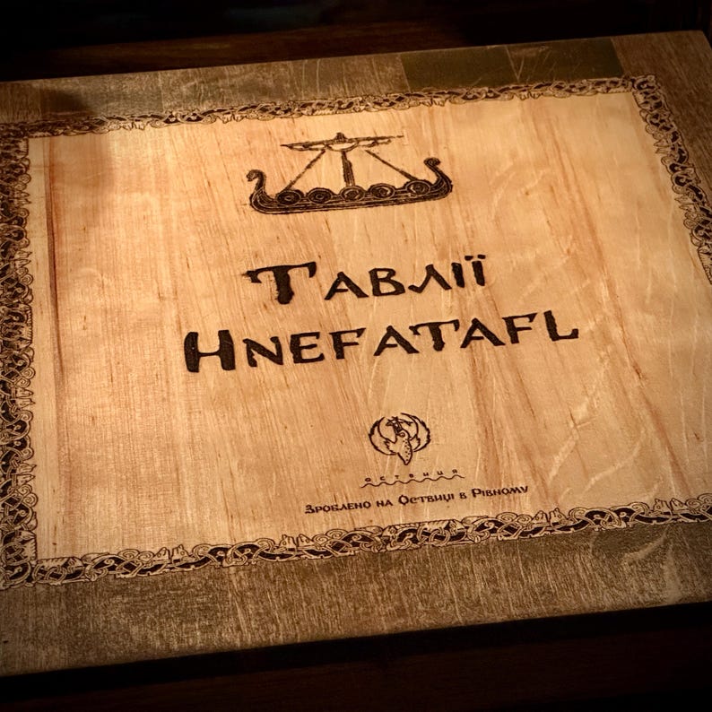 Viking Tafl Game Ancient Strategy Board Game - Etsy