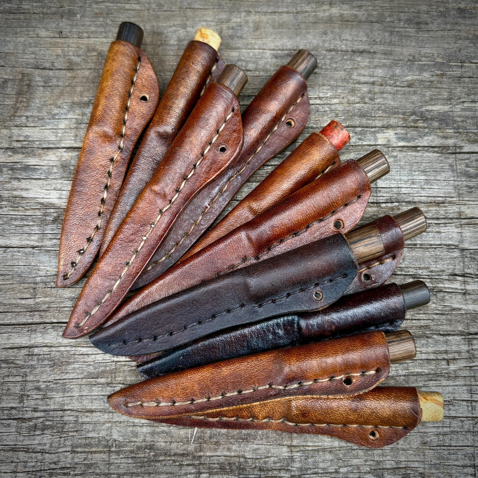 Small Viking Neck Knife Handmade Maple Burl Handle - Etsy Canada