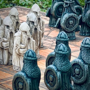 Viking Tafl Hnefatafl 11x11 – Handmade Wooden Board Game – Norse ...