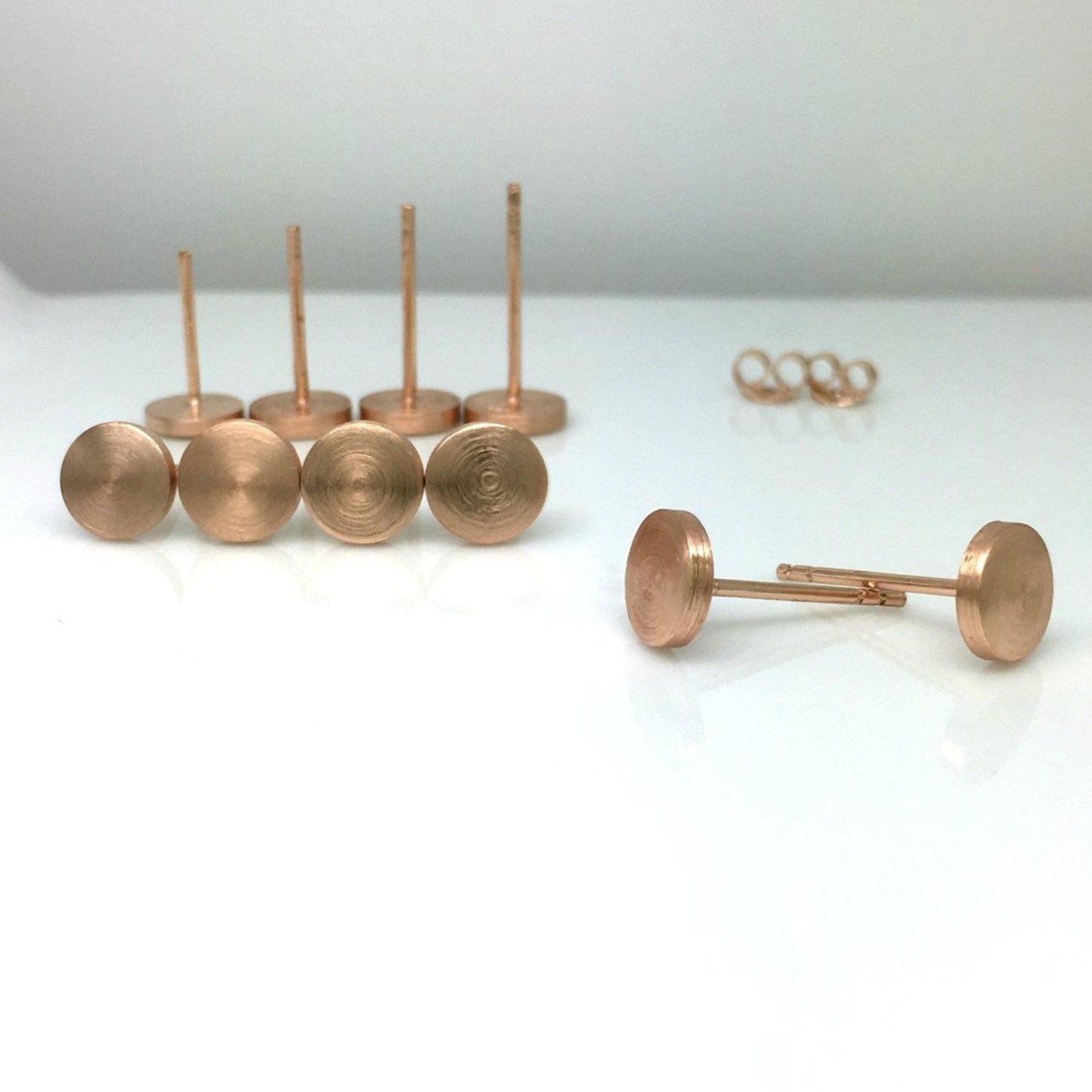 Thick Earlobe Earring, Extra Long Post Earrings, 12mm 14mm 16mm Long ...