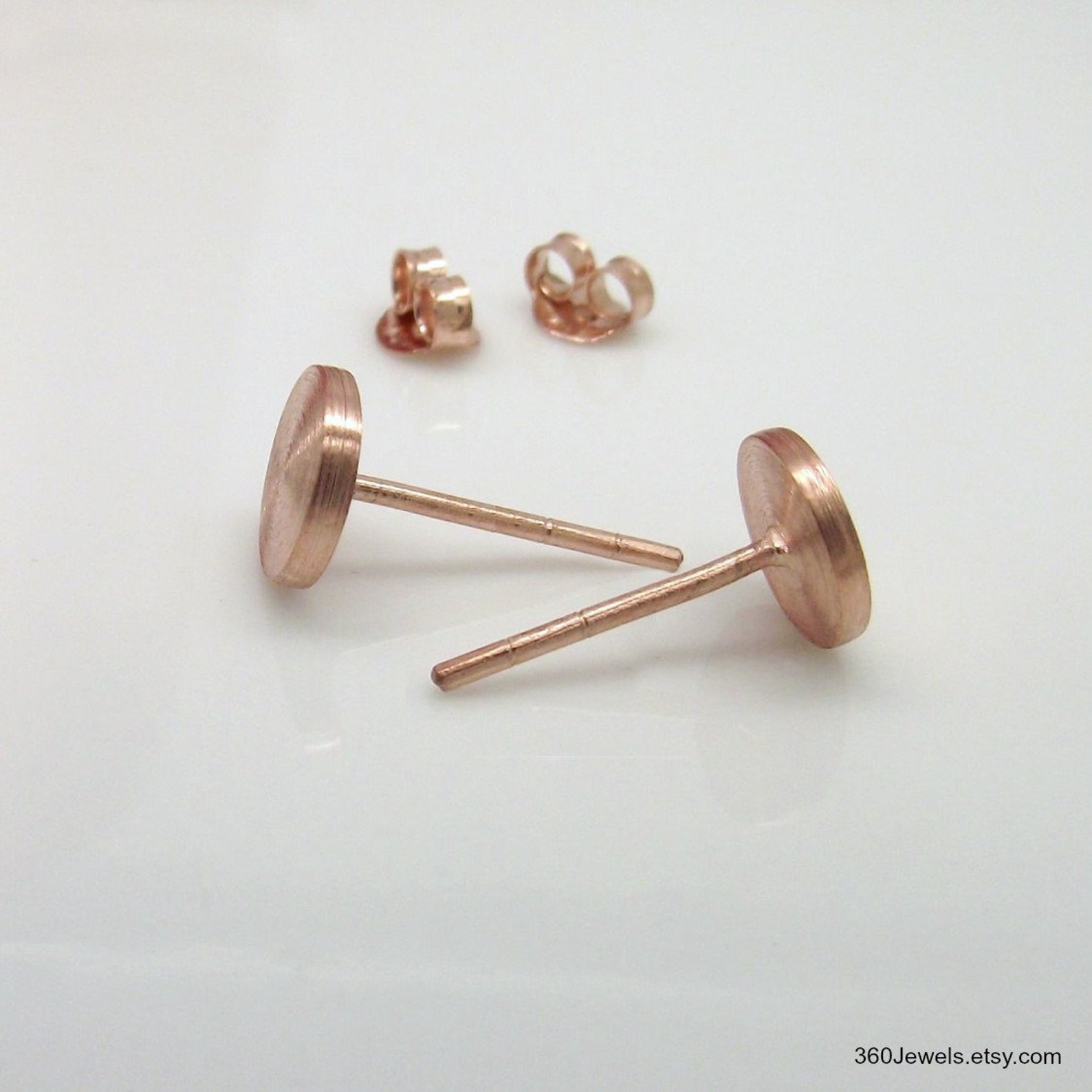 Thick Earlobe Earring, Extra Long Post Earrings, 12mm 14mm 16mm Long ...