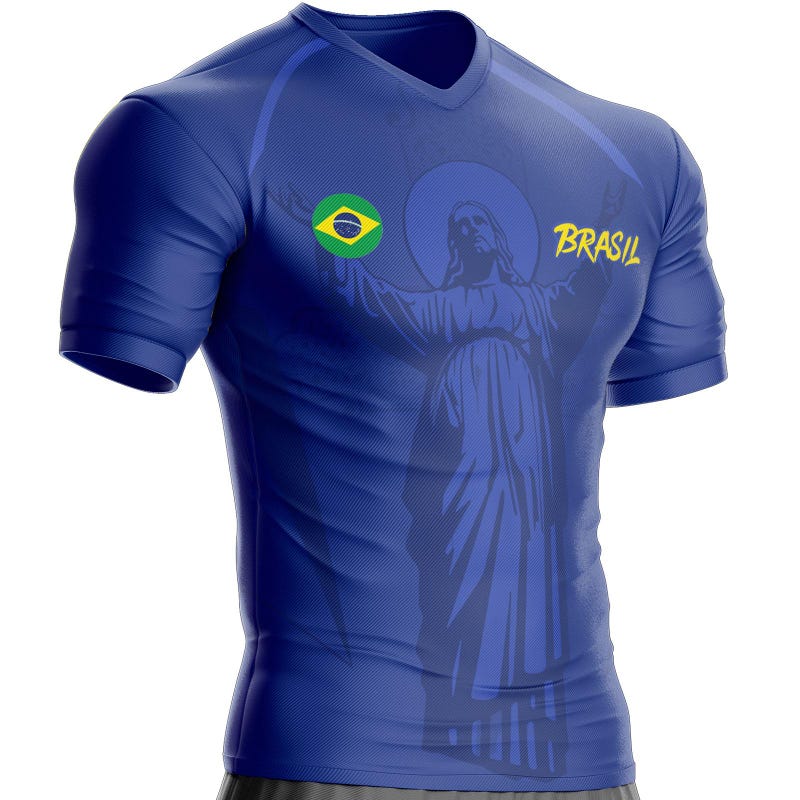 Brasilien Trikot Mit Jesus