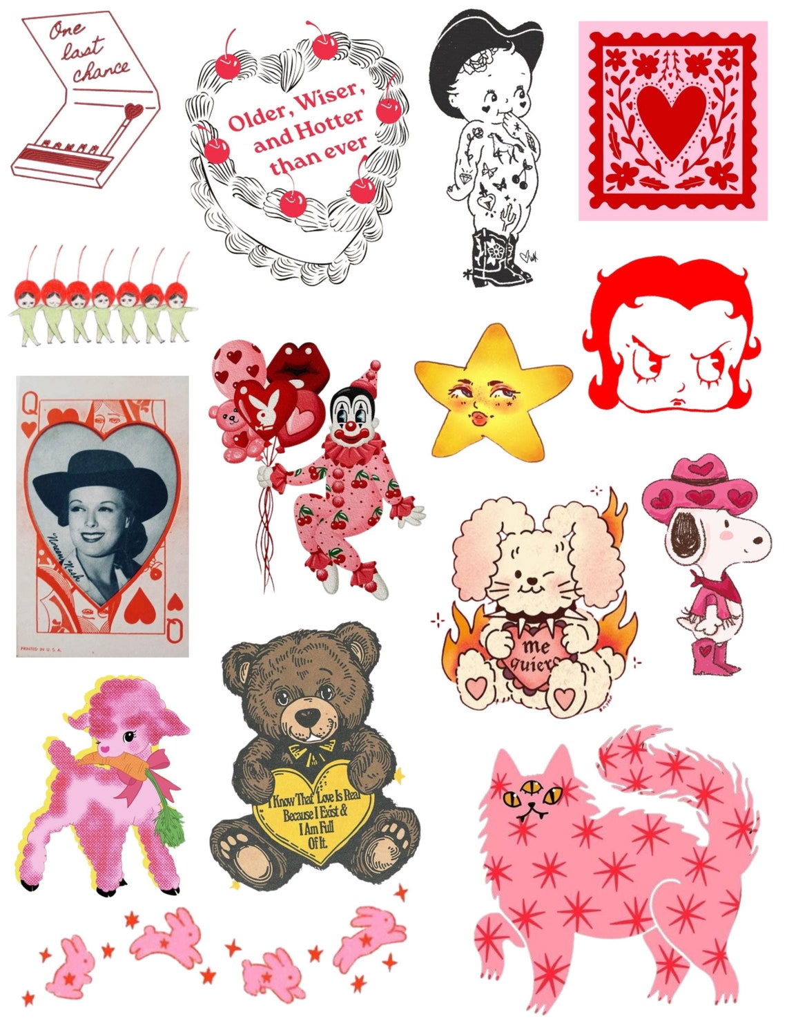 Cupid Printable Sticker Sheet - Etsy