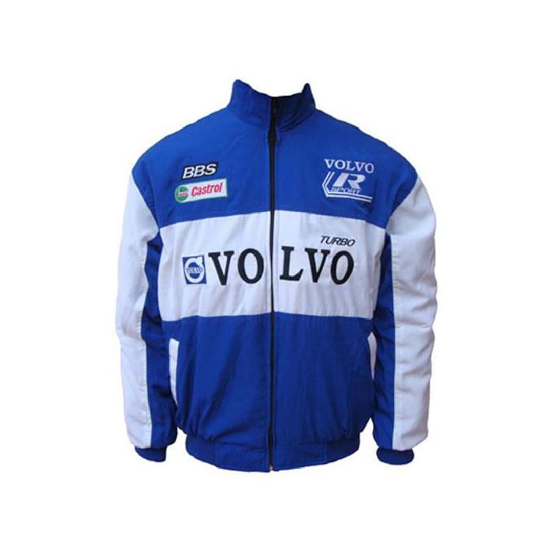 Volvo Racing Jacket Vintage Bomber Coat Pit Crew Apparel Motorsport ...