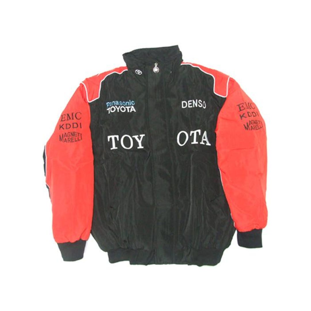 Toyoda Panasonic Racing Jacket Vintage Bomber Coat Pit Crew Apparel ...