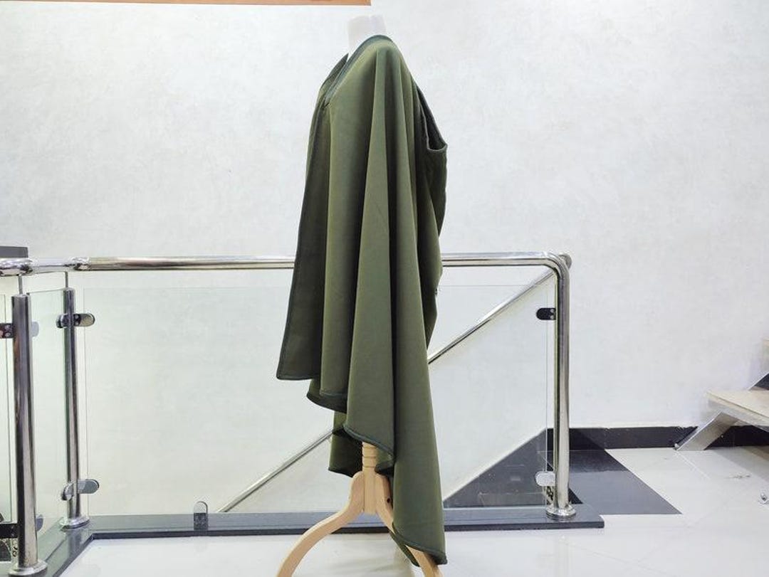 Moroccan Wool Burnouse Cape: Traditional Winter Overcoat - Etsy