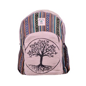 Tree of Life Backpack With Ethnic Patterns, Bagpack for Men, Travel ...