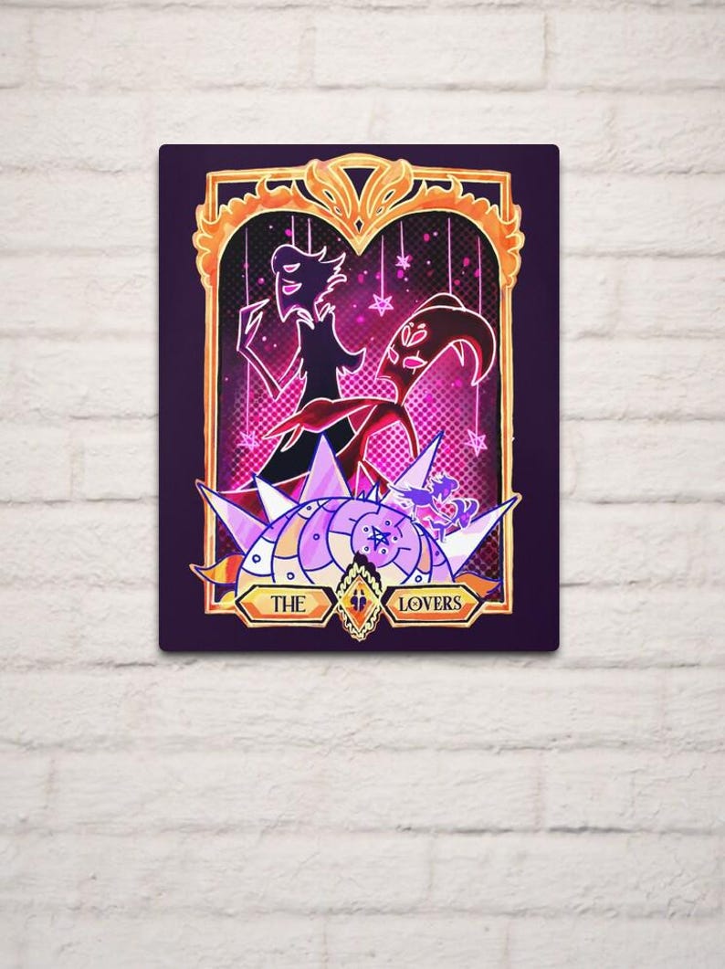 Stolas X Blitzø Tarot Card Helluvaboss Apology Tour Stolitz - Etsy