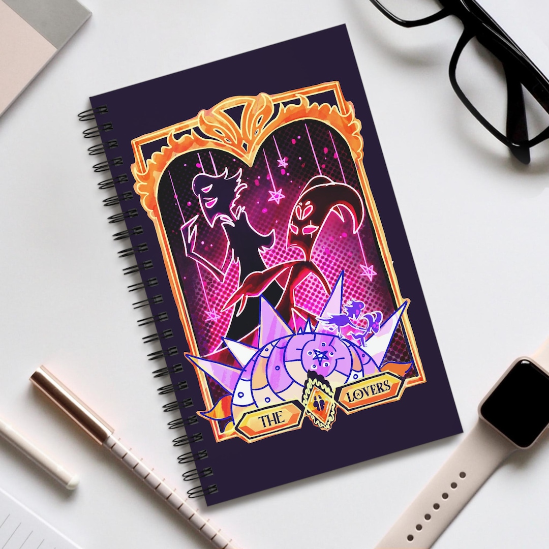Helluva Boss Stolitz Tarot Lovers Journal | Spiral Notebook for Fans ...