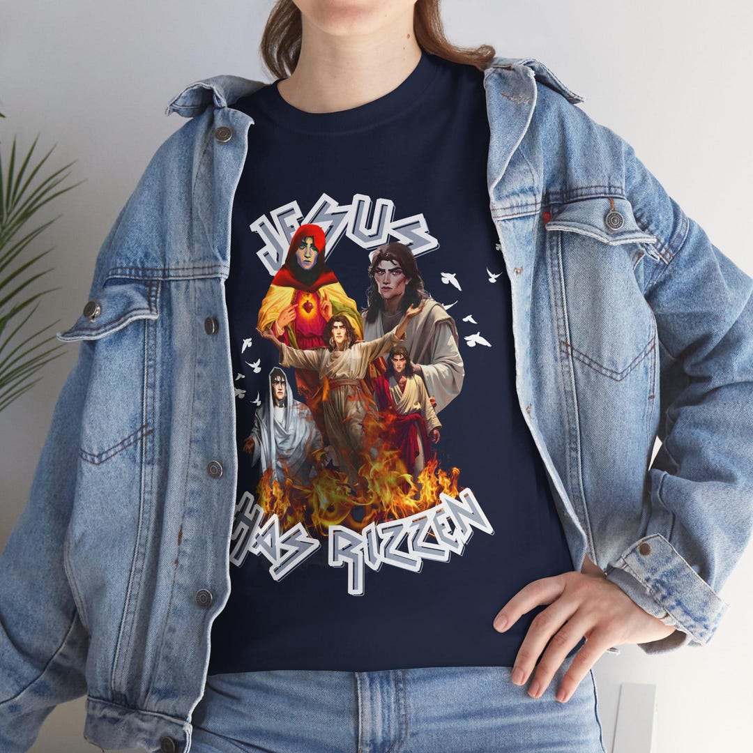 Jesus Has Rizzen Arcane Viktor Meme T-shirt - Etsy