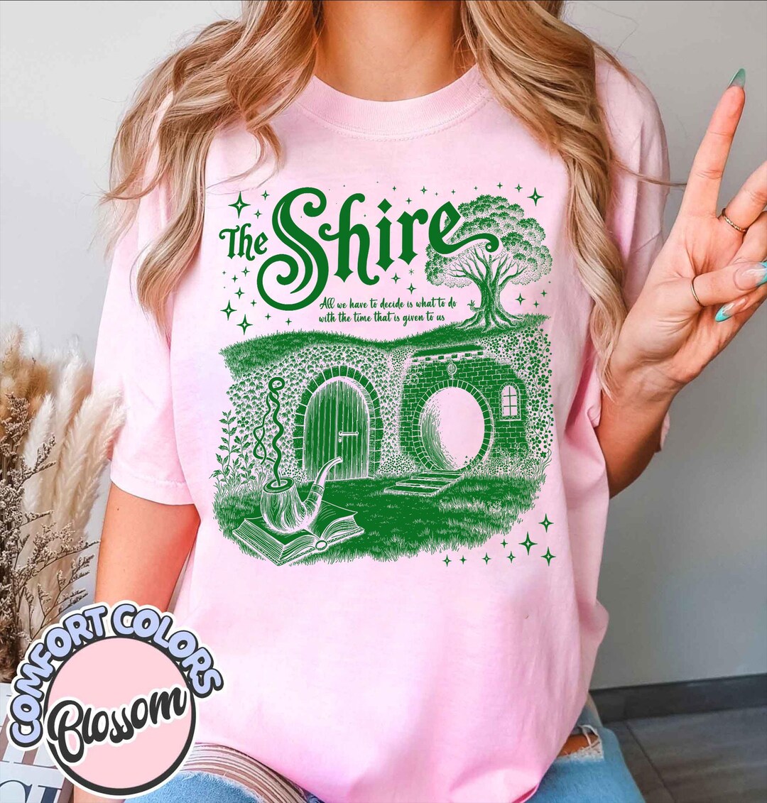 The Shire PNG Download, LOTR Inspired Design for Fantasy Book Lovers ...