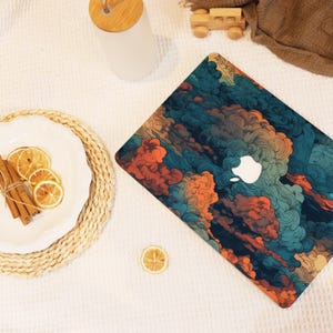 Colorful Clouds MacBook Case for New 2025 Mac M4 Air 13/15,macbook M1 ...