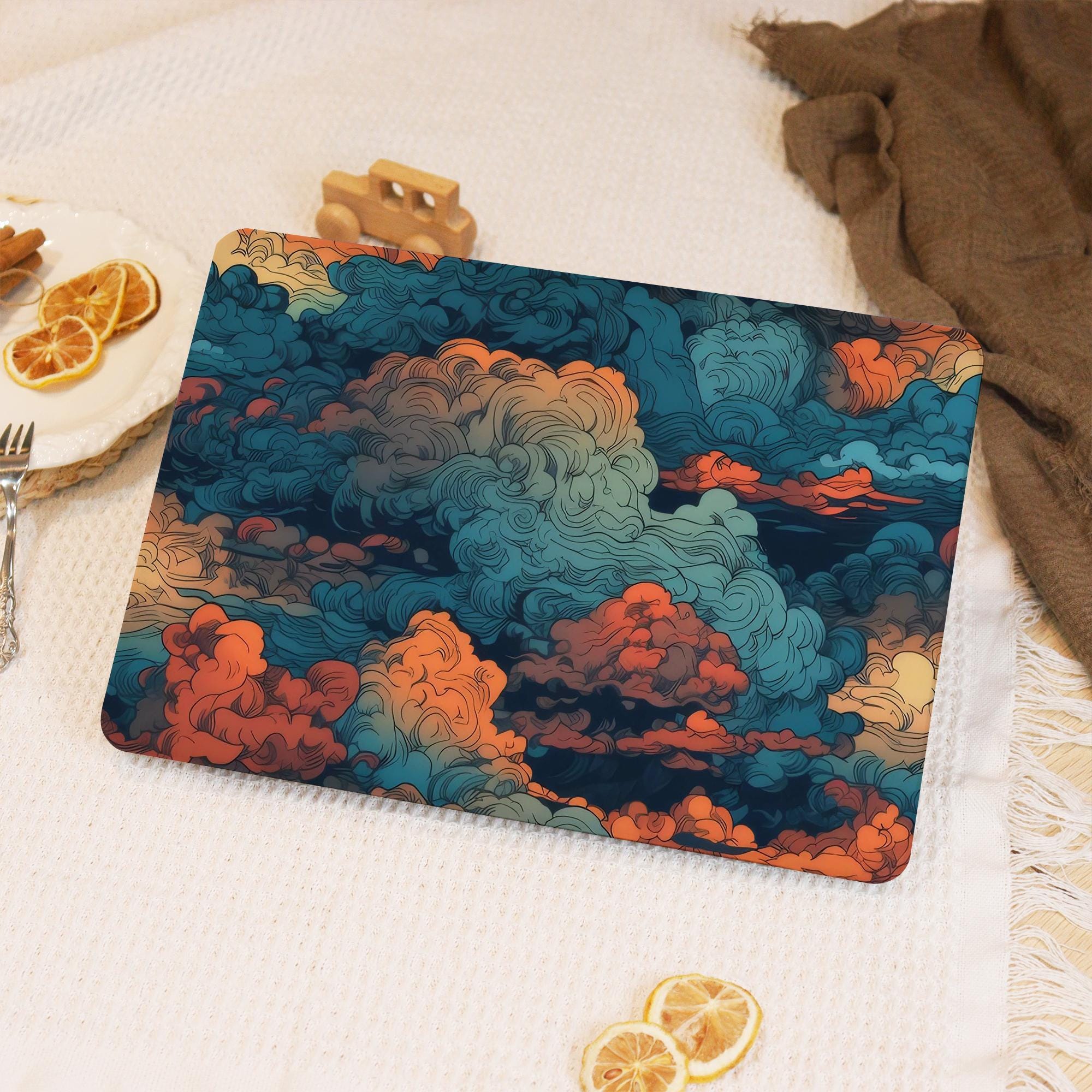 Colorful Clouds MacBook Case for New 2025 Mac M4 Air 13/15,macbook M1 ...