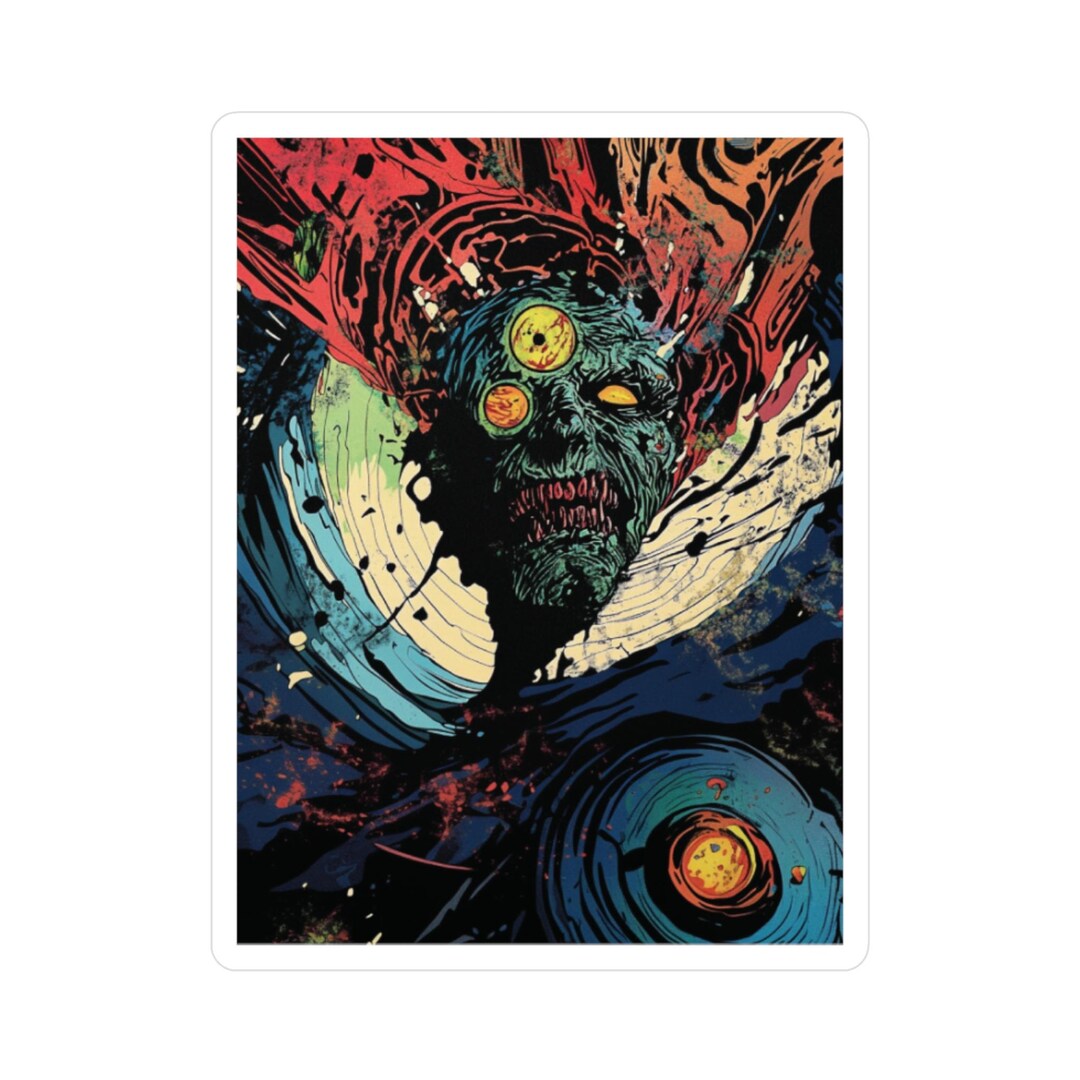 The Wretched Architect of Ruin 3 X 4 Vinyl Decal Mind-bending, Surreal ...